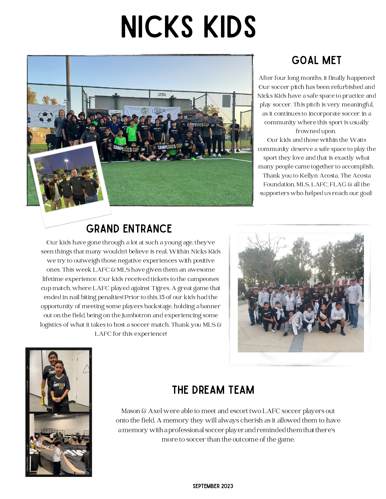 Providing Safe Spaces for Kids in Watts to Play Soccer | Nicks Kids